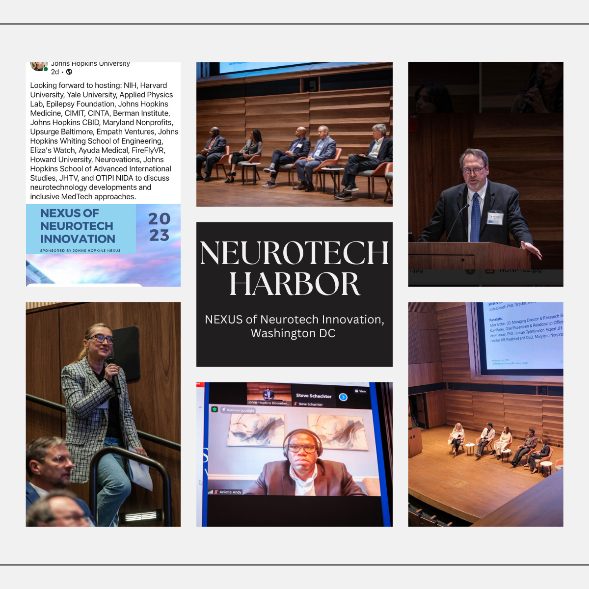 News/Events – JH – Howard – NeuroTech Harbor